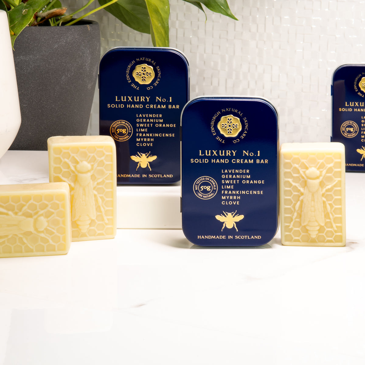 人気ハンドクリーム LUXURY No.1 SOLID HAND CREAM BAR / エディンバラナチュラルスキンケア